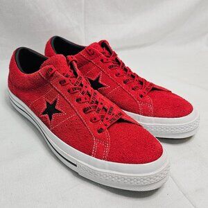 Converse | Shoes | Converse One Star 45 Year Anniversary Sneakers Red ...
